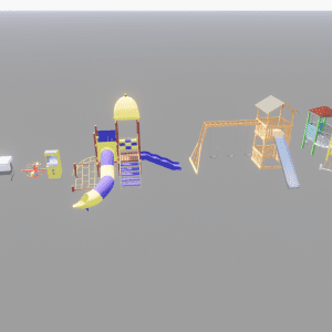 3D Revit Game Models - Detailed Designs for Virtual Environments