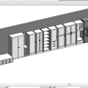 3D Revit Kitchen Models - High-Quality Designs for Your Projects