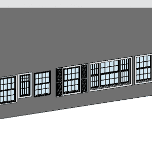 3d Gothic Casement Rotated - Mahelak
