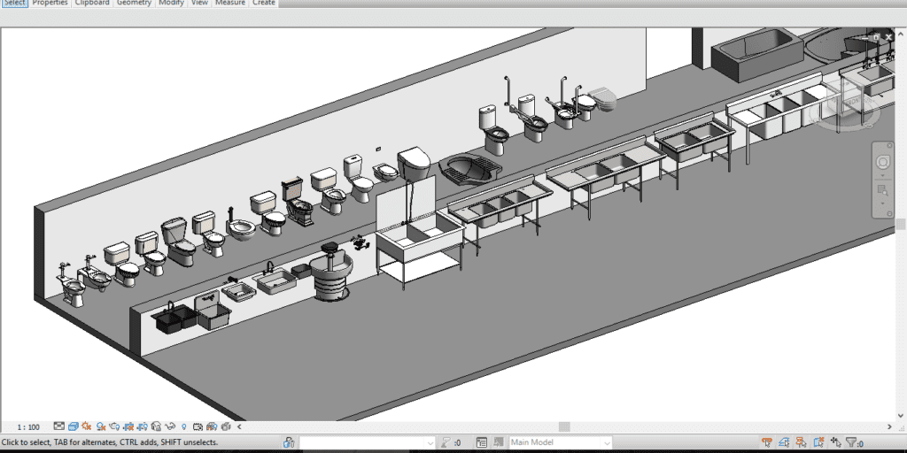 156 Models for Toilet Revit families.rfa - Mahelak