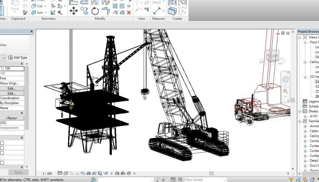 20 Models Cranes Revit Families.rfa - Mahelak