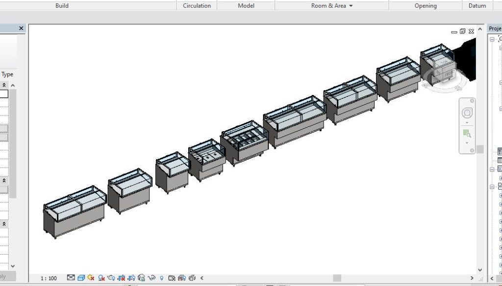 28 Models Refrigerators Revit families.rfa - Mahelak