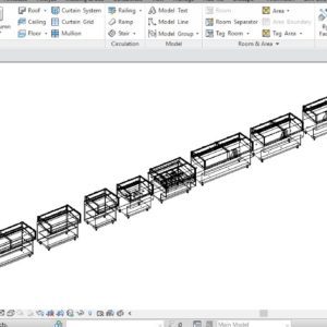 3D Revit Kitchen Models - High-Quality Designs for Your Projects