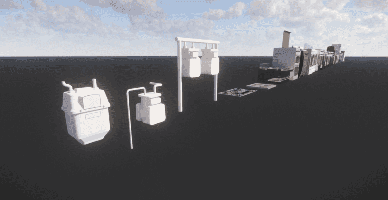 29 Stove ,Gas ,Equipment & Cooker Revit families.rfa - Mahelak