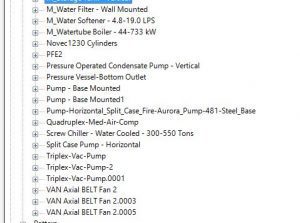 Mechanical Equipment's Revit Families.rfa