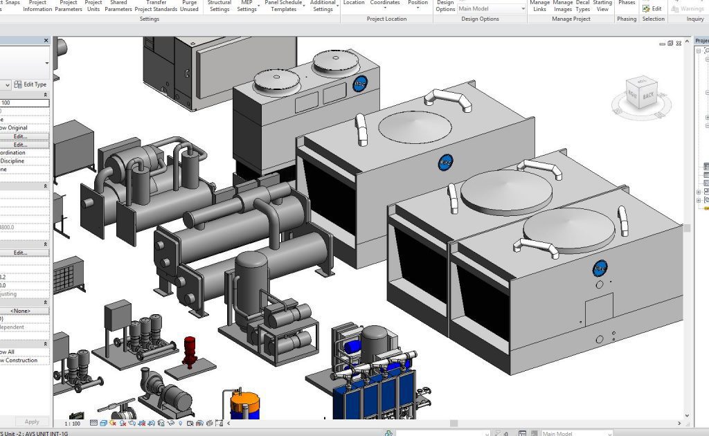Mechanical Equipment's Revit Families.rfa