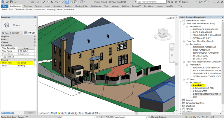 Sample Phases Revit Project.rvt