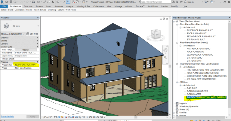 Sample Phases Revit Project.rvt
