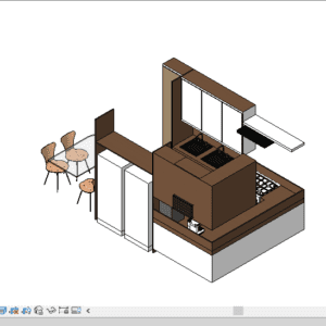 3D Revit Kitchen Models - High-Quality Designs for Your Projects