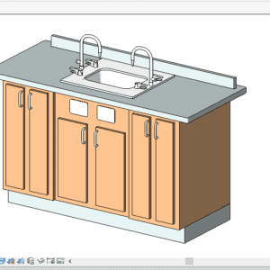 3D Revit Kitchen Models - High-Quality Designs for Your Projects