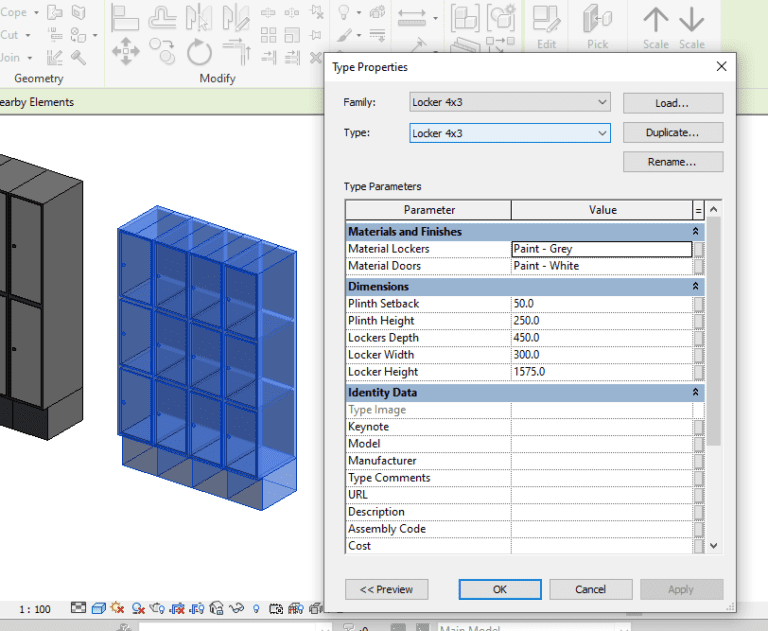 Lockers Revit family.rfa