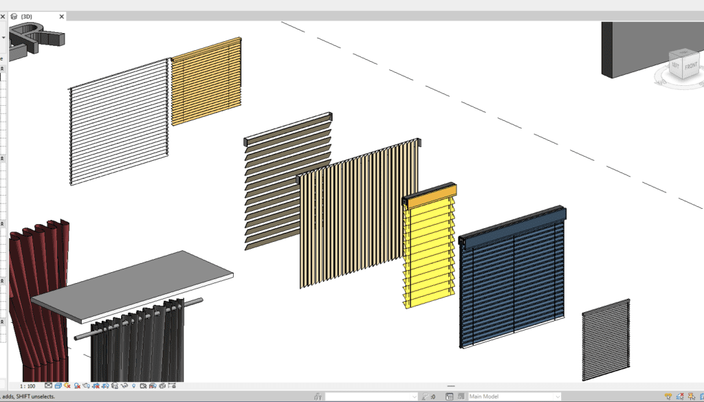 28 Revit Families for Curtains.rvt