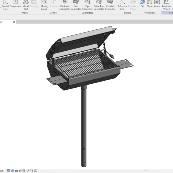 3D Revit Park Models - Detailed Designs for Outdoor Spaces