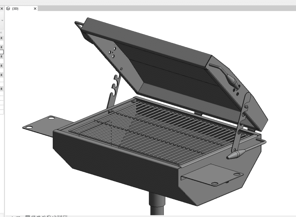 Bbq Grill Revit Family.rfa