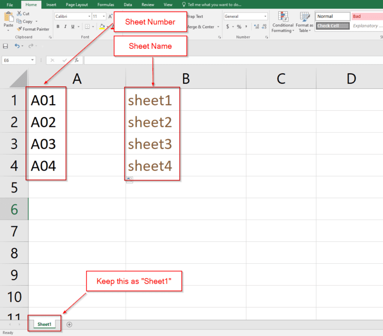 Dynamo-Create new mulit sheets from excel