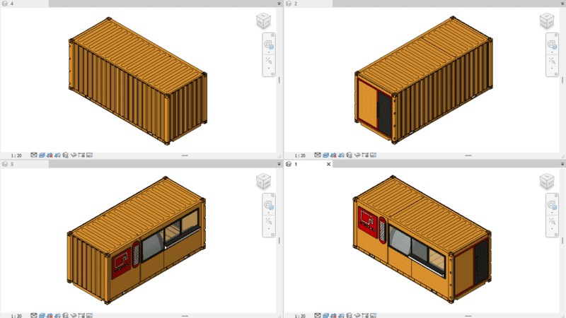 Coffee Box Shop Model Revit File (.rfa) | 3D Revit 2019